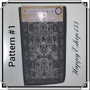 Cloudwalk | Other | Cloudwalk Orthopedic Foam Woven Accent Rug Mat ...